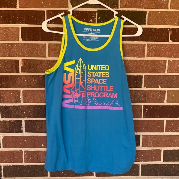 Fifth Sun | Tops | Nasa Neon Tank | Poshmark